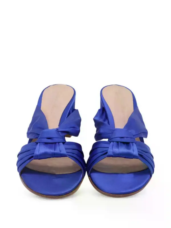 GIANVITO ROSSI Twist Knot Mules