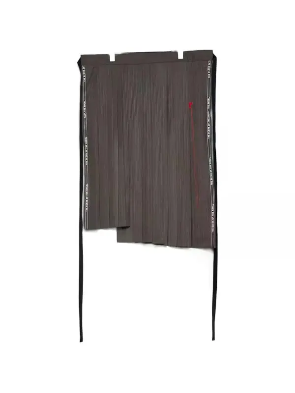 MASU Pinstriped Pleated Apron
