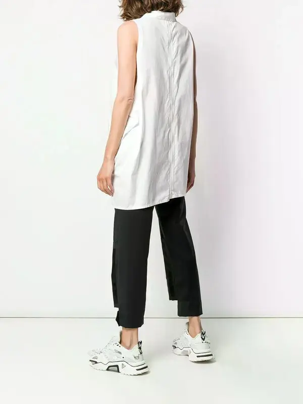 Y’s Sleeveless Asymmetric Shirt