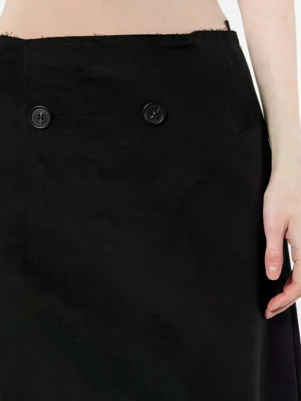 MAISON MARGIELA Button Midi Skirt