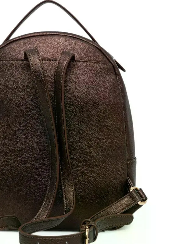 Liu Jo Grained-texture Logo-plaque Backpack