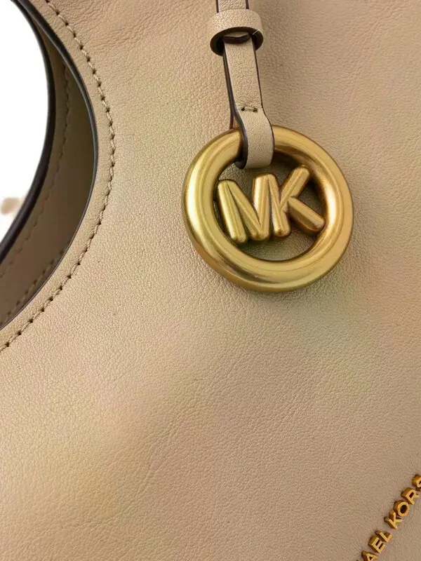 Michael Kors Logo-plaque Leather Shoulder Bag