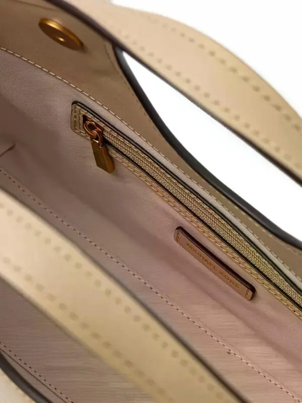 Michael Kors Logo-plaque Leather Shoulder Bag