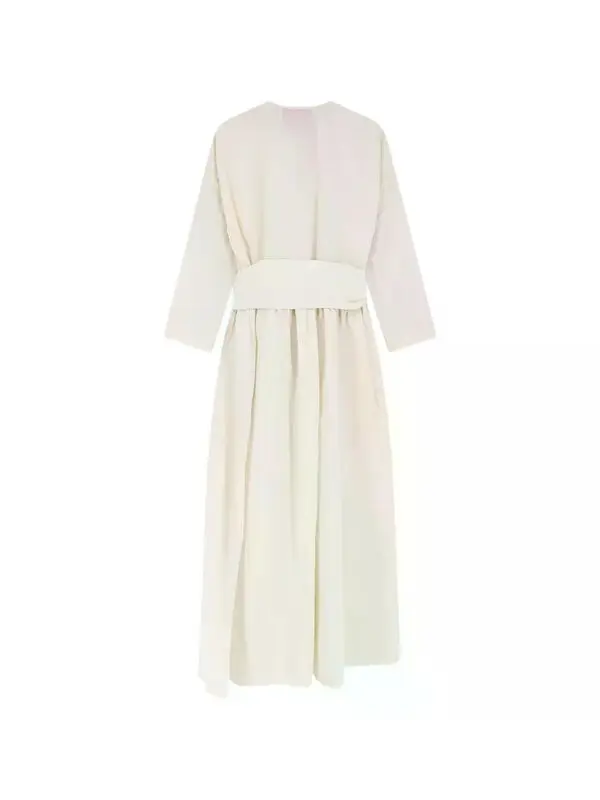 CO.GO Belted Flared Maxi Dress