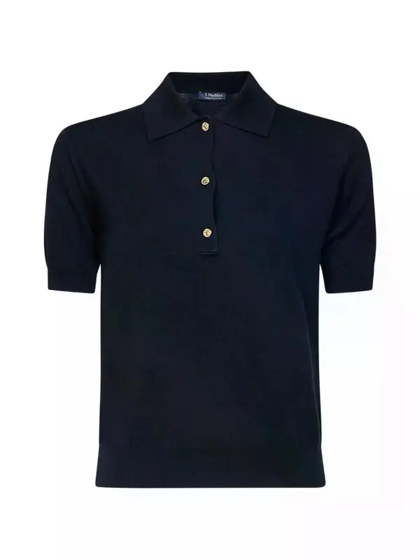 Max Mara Button-up Polo Shirt