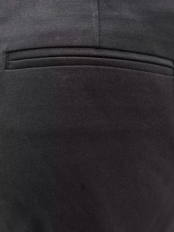 TONYWACK Side-slit Capri Trousers