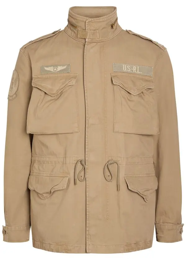Polo Ralph Lauren Patch-appliquéd Cotton Field Jacket