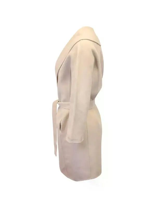 Max Mara Belted Shawl-collar Coat