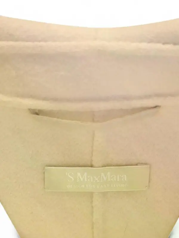 Max Mara Belted Shawl-collar Coat