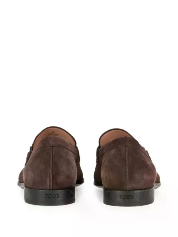TOD'S T Timeless Suede Loafers