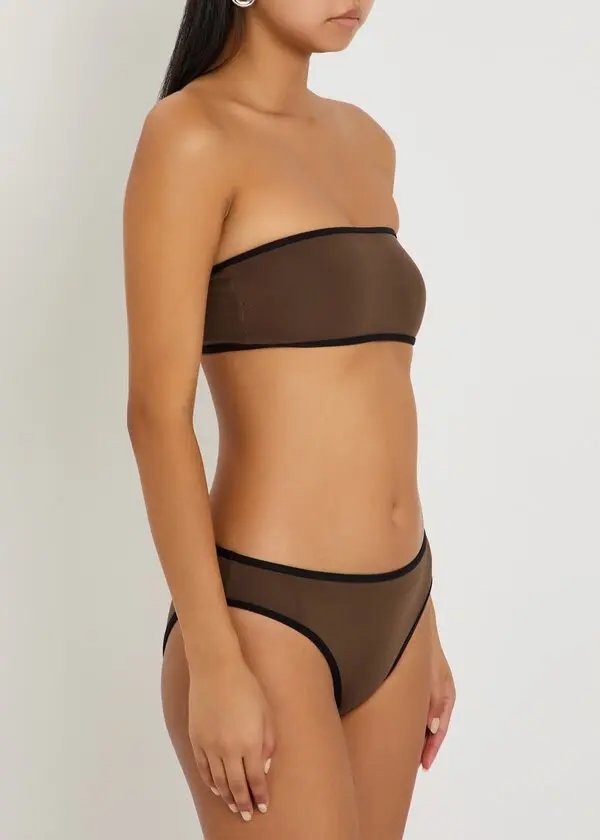 TOTEME Strapless Bikini Top