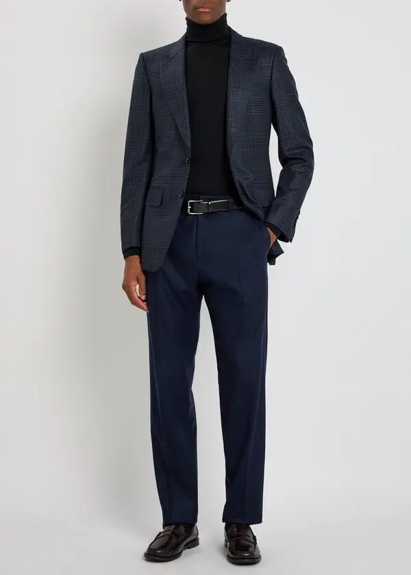 Boglioli Straight-leg Wool Trousers