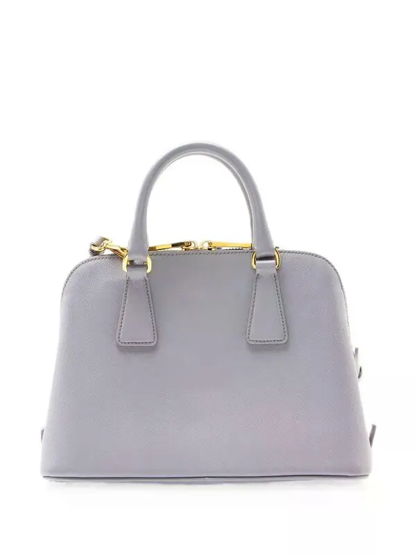 Prada Saffiano Promenade Small Satchel Bag - Purple
