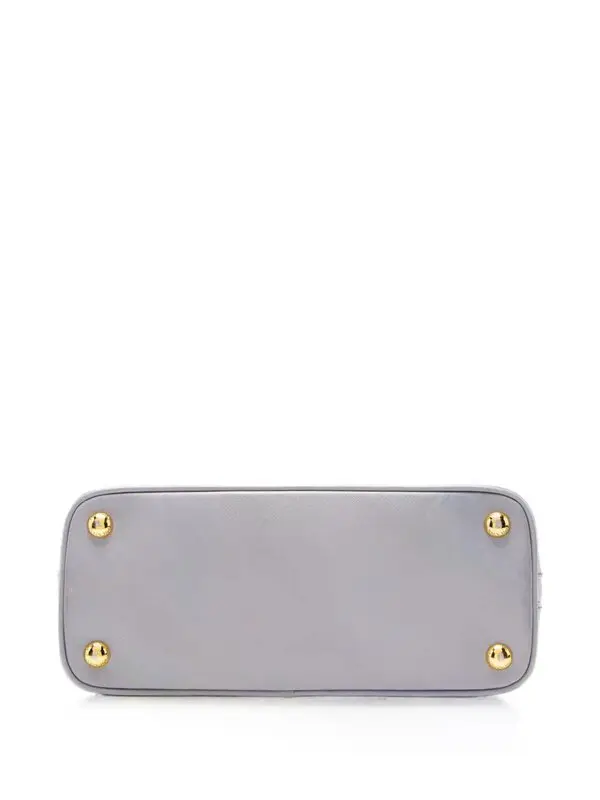 Prada Saffiano Promenade Small Satchel Bag - Purple