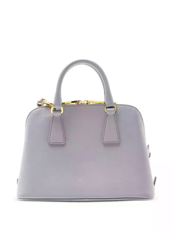 Prada Saffiano Promenade Small Satchel Bag - Purple