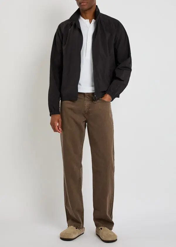 FRAME Relaxed Straight-leg Denim Jeans