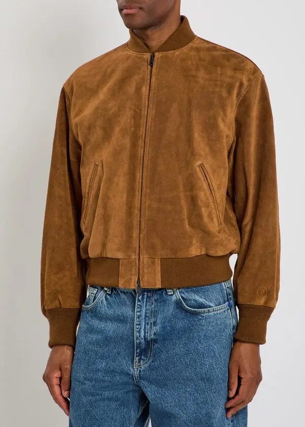 PICANTE Suede Bomber Jacket