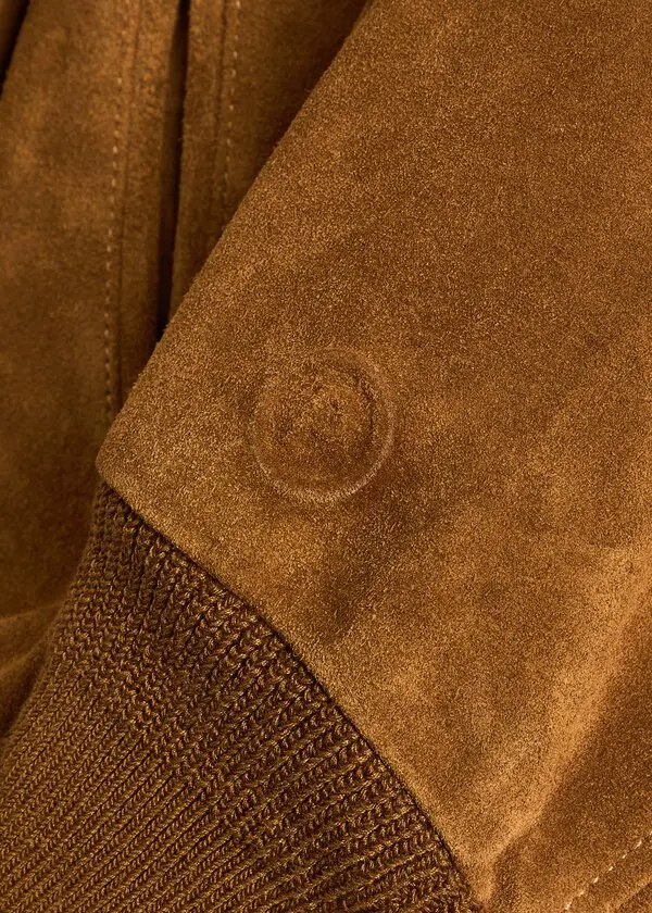 PICANTE Suede Bomber Jacket