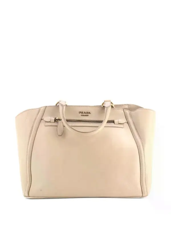 Prada City Calfskin Large Satchel