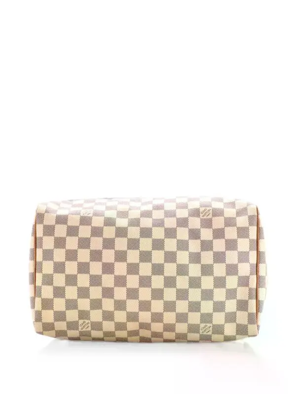 LOUIS VUITTON Speedy Handbag Damier Satchel