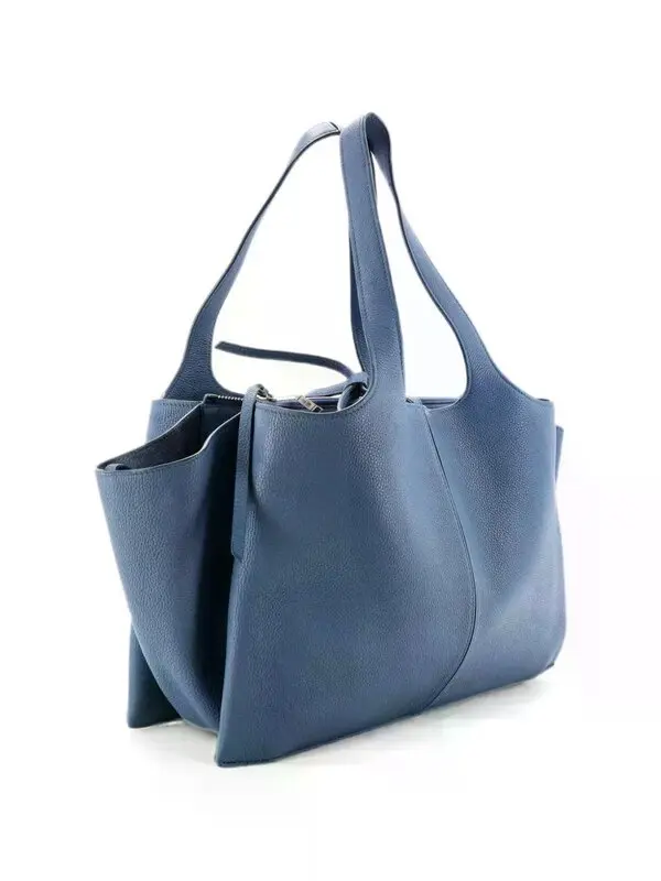 Celine Tri-fold Grained Calfskin Small Shoulder Bag