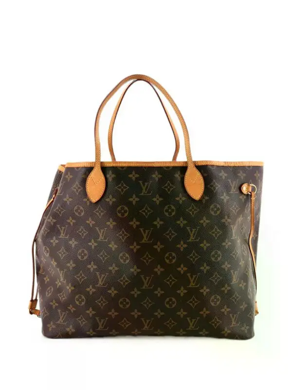 LOUIS VUITTON Neverfull Monogram Canvas Gm Tote Bag - Brown