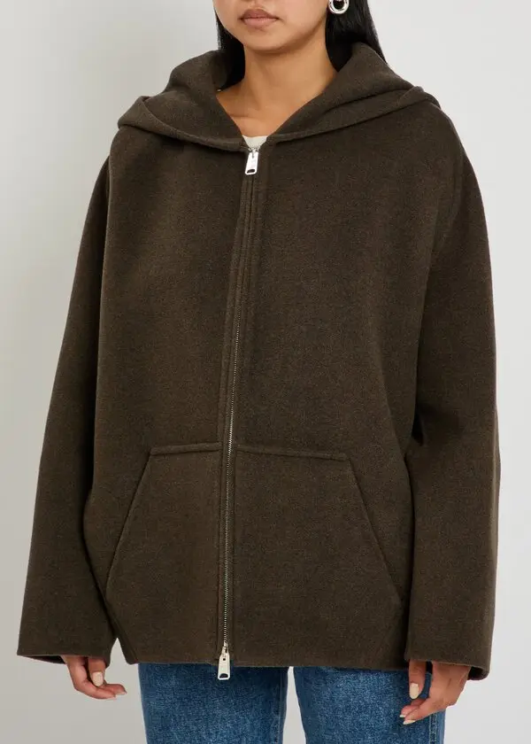 Khaite Dolem Hooded Wool Jacket