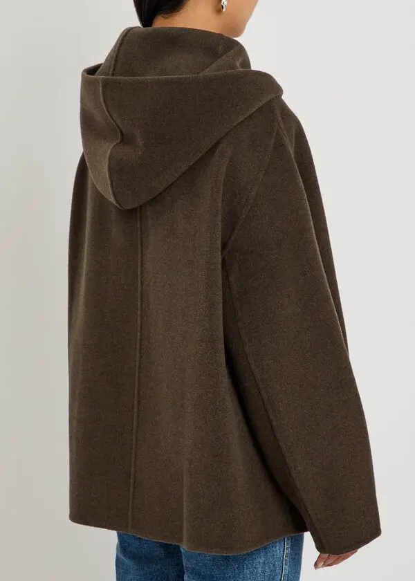 Khaite Dolem Hooded Wool Jacket