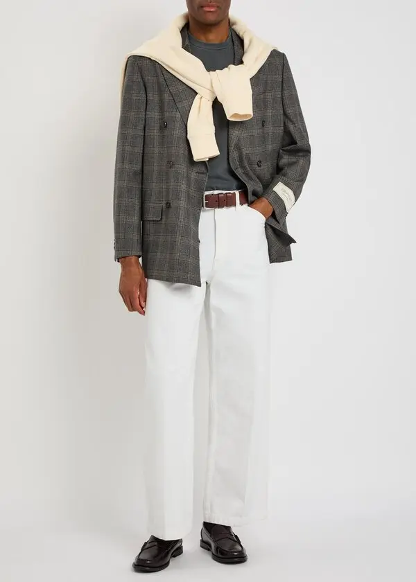 Gant Checked Wool Blazer