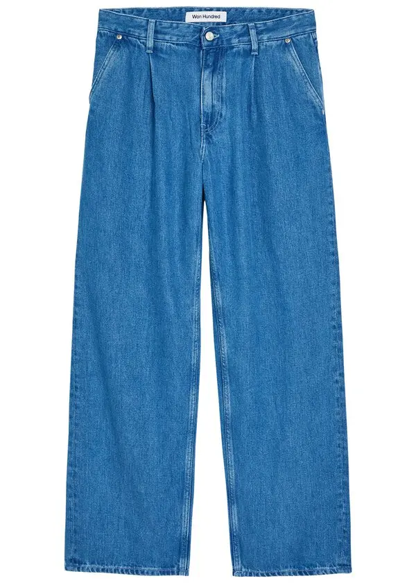 WON HUNDRED Camden Relaxed Straight-leg Denim Jeans