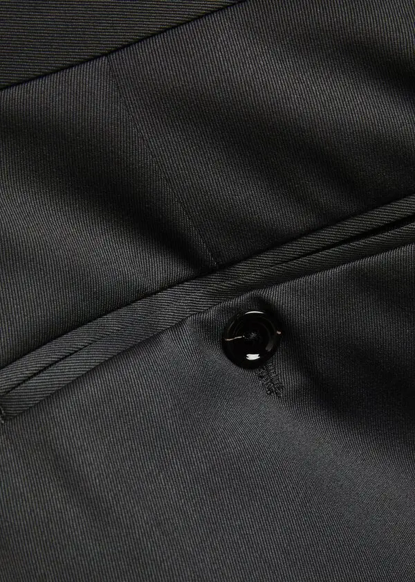 LARDINI Straight-leg Wool Trousers