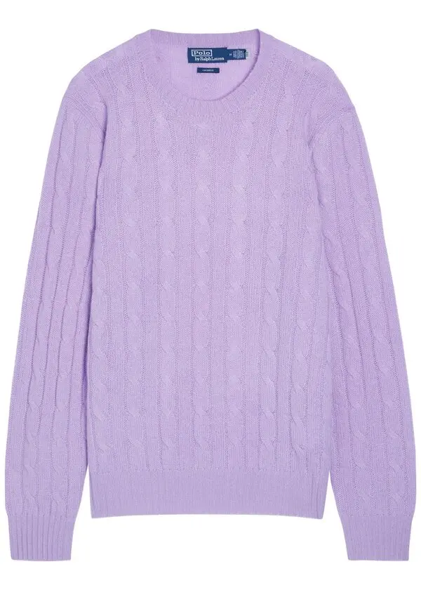 Polo Ralph Lauren Cable-knit Cashmere Crewneck Jumper