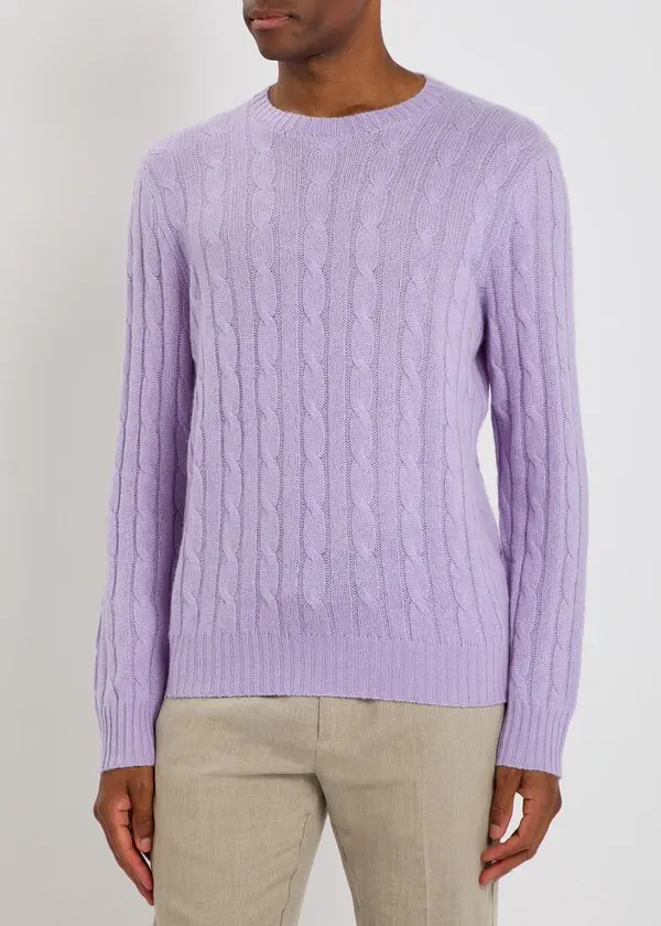 Polo Ralph Lauren Cable-knit Cashmere Crewneck Jumper