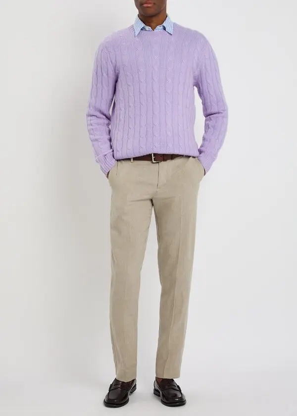 Polo Ralph Lauren Cable-knit Cashmere Crewneck Jumper