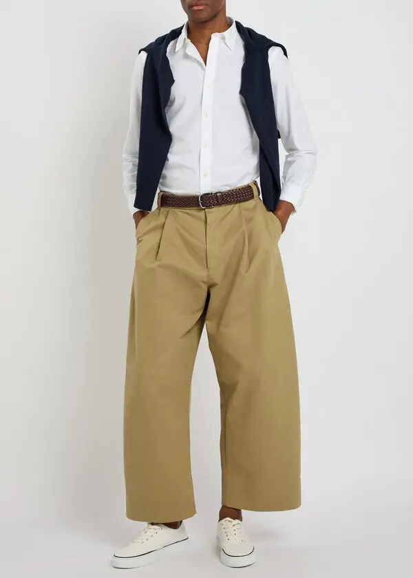 Polo Ralph Lauren Logo-embroidered Stretch-cotton Shirt