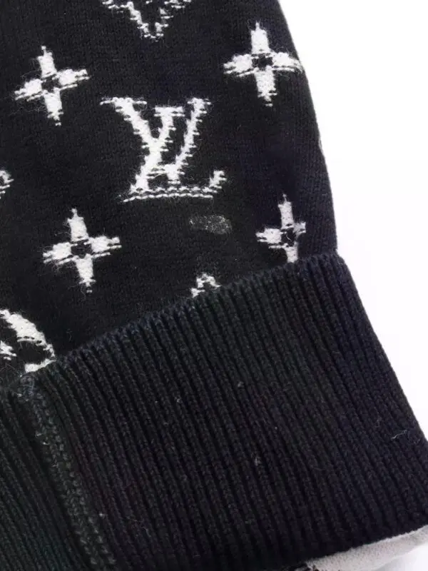 LOUIS VUITTON Monogram Gradient Cotton Hoodie