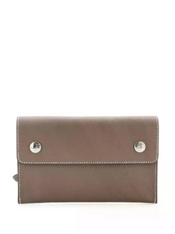 Hermès Hermesnap Wallet Bag Epsom Crossbody Bag