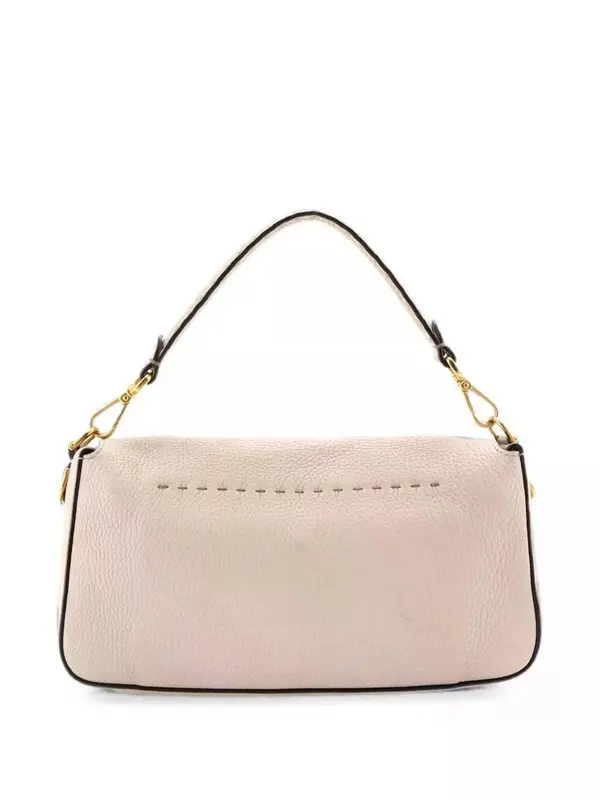 Fendi Selleria Baguette Nm Bag Leather Medium Shoulder Bag