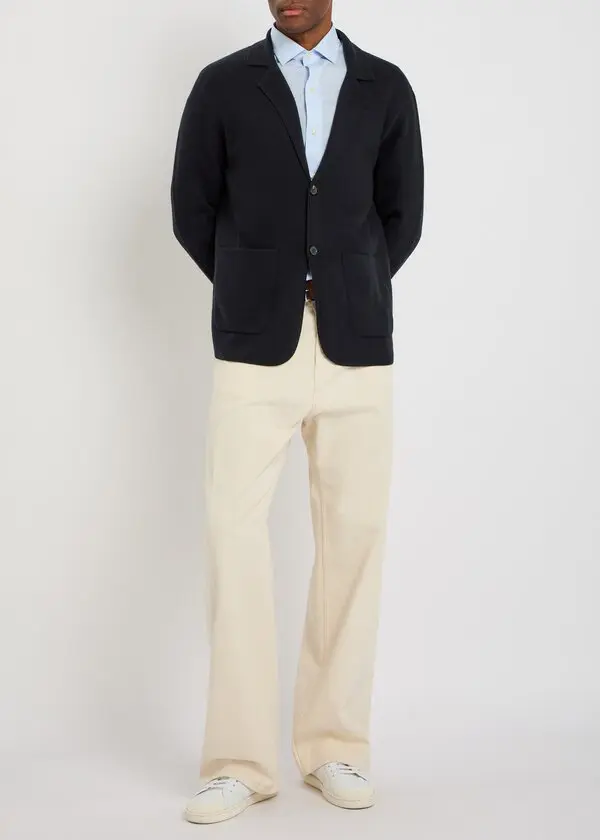 Paul Smith Blazer Merino Wool Cardigan