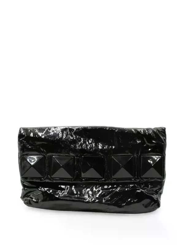Marc Jacobs Studded Leather Clutch Bag