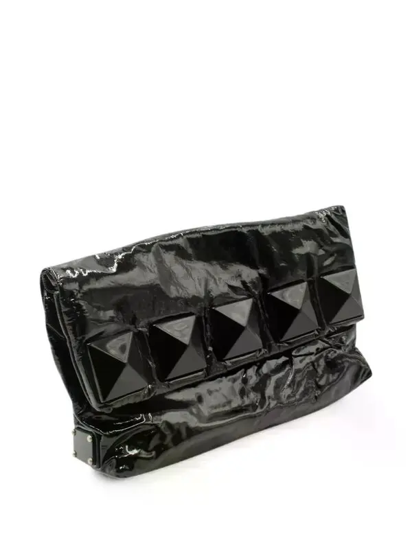Marc Jacobs Studded Leather Clutch Bag