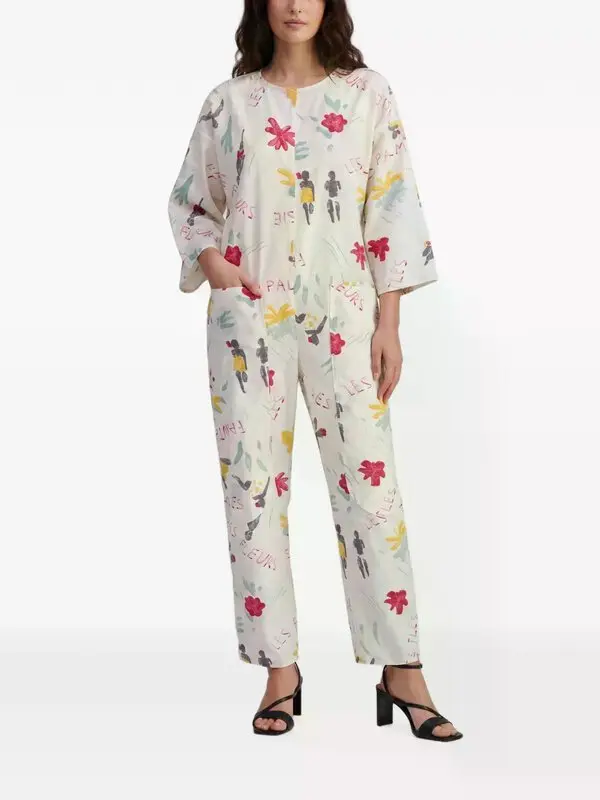 Touché Graphic-print Jumpsuit