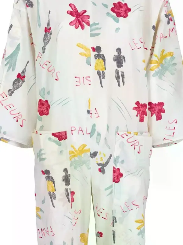 Touché Graphic-print Jumpsuit