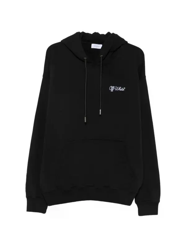 Off-White Logo-embroidered Hoodie