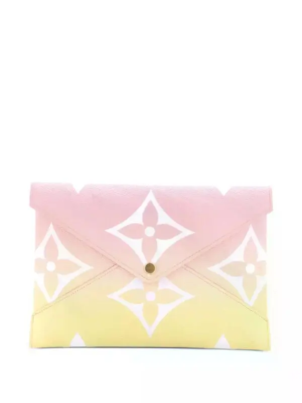 LOUIS VUITTON Kirigami Pochette Monogram Giant Gm Pouch - Pink