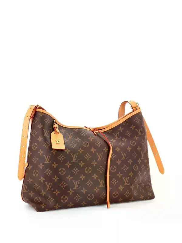 LOUIS VUITTON Carryall Monogram Canvas Mm Hobo Bag