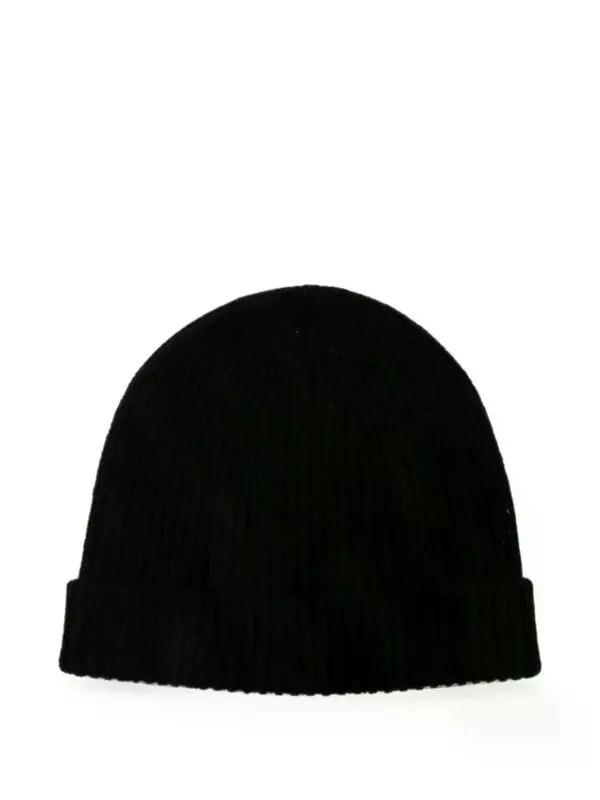Rick Owens Ribbed-knit Beanie Hat - Black