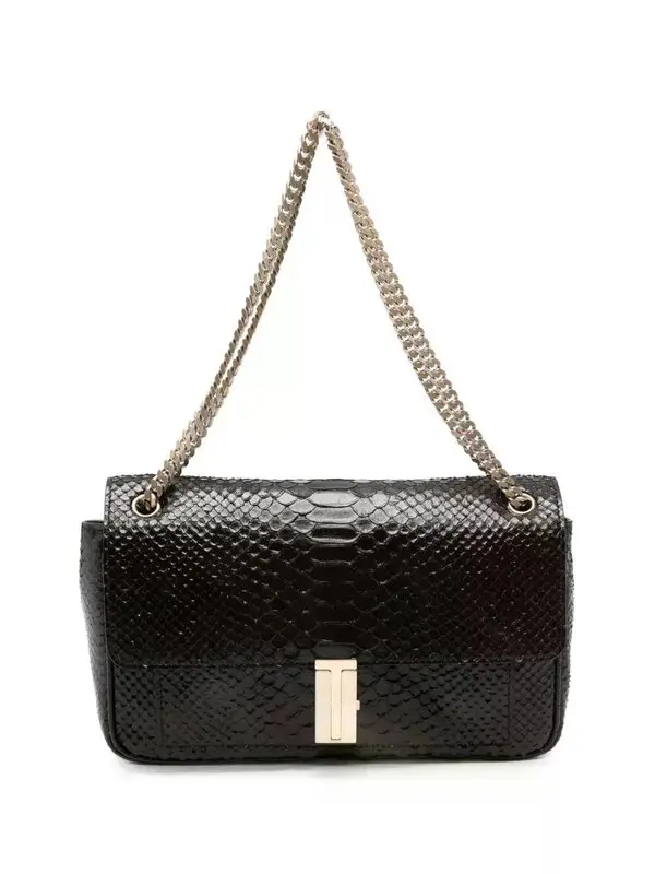 TOM FORD Chain-link Shoulder Bag - Brown