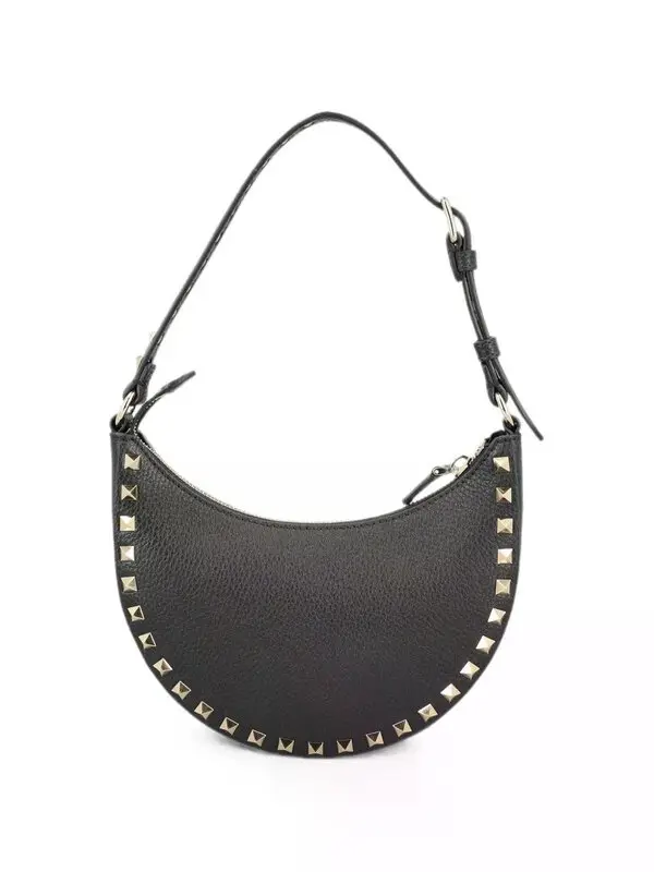 Valentino Garavani Rockstud Crescent Shoulder Bag
