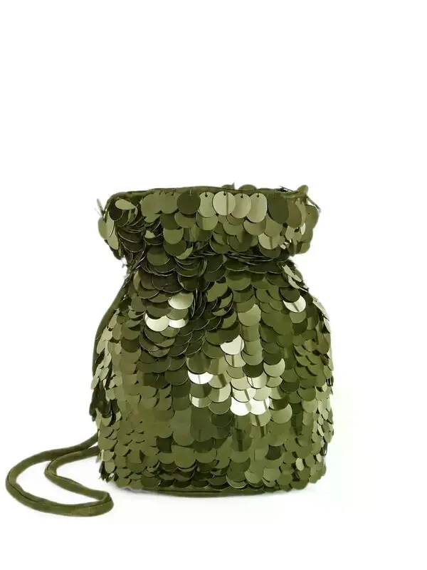 P.a.r.o.s.h Sequin-embellished Bucket Bag